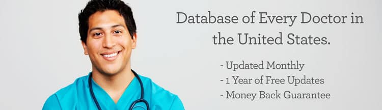 Physician Mailing Lists - Updated Monthly - Doctor Database